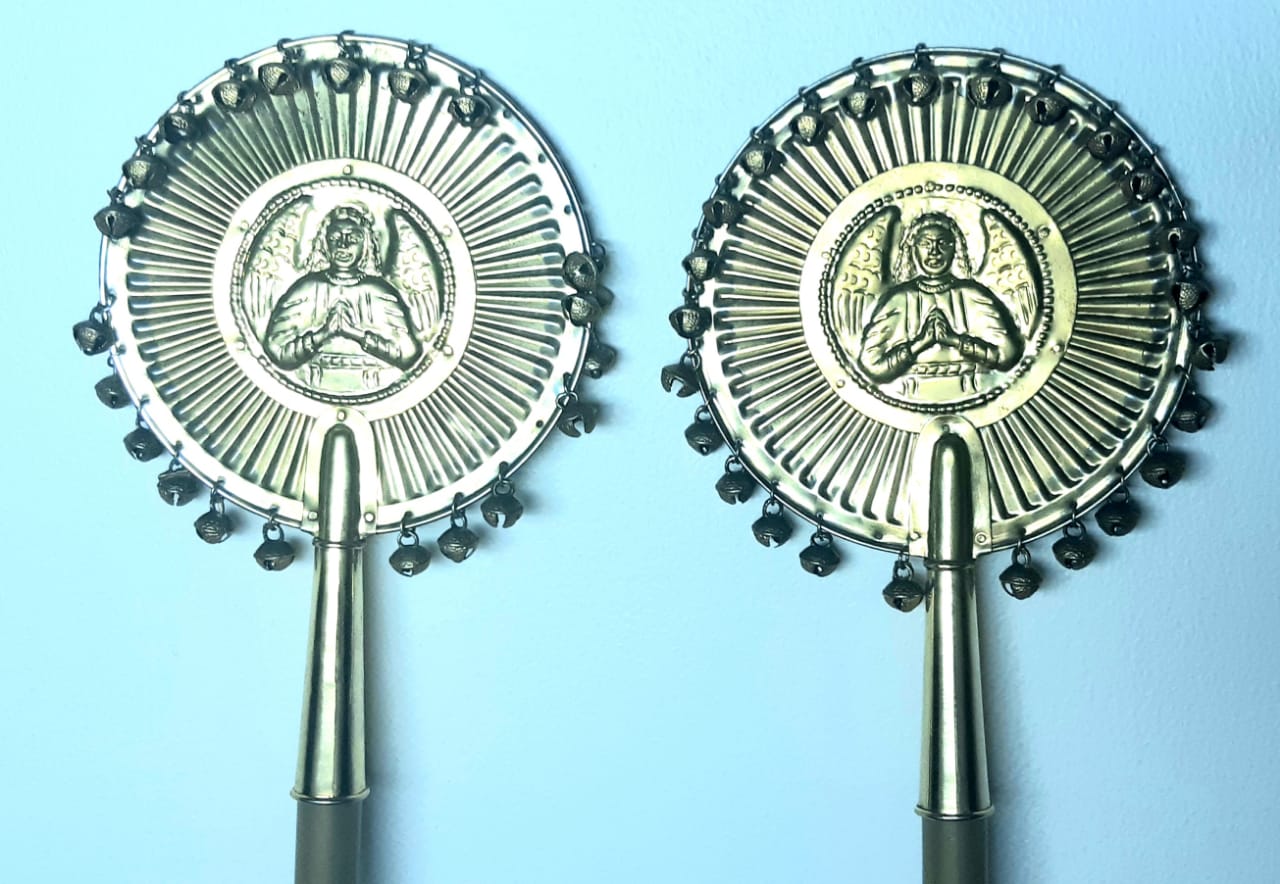 Sacramental Fans/Liturgical Fans (Marbhaso) | One In Christ